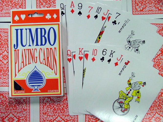 PG060 – Jumbo Playing Card - Jack in the Box