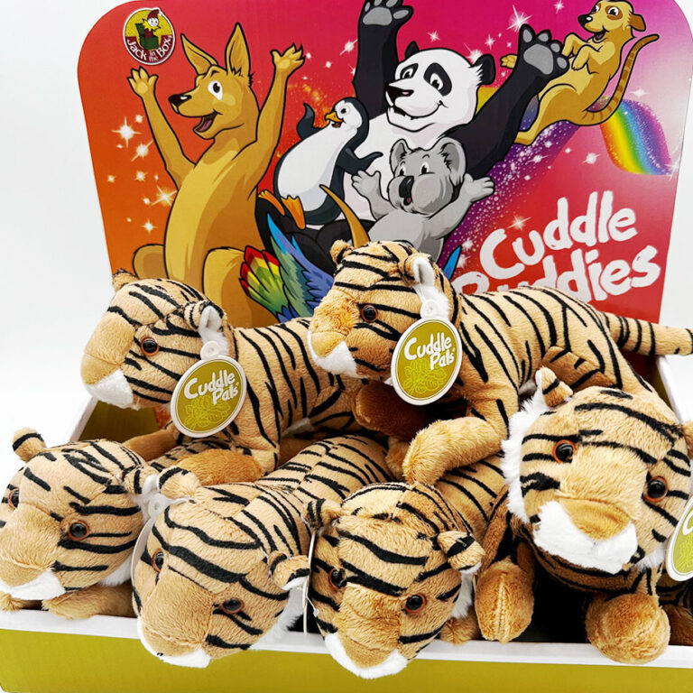 SA046 – Cuddle Buddies Tiger – Jack in the Box