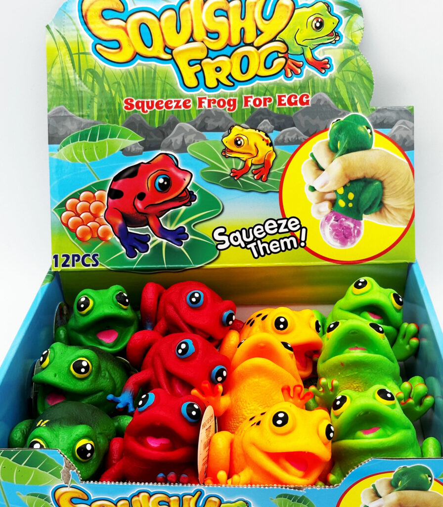 BA318 – Squishy Frog – Jack in the Box