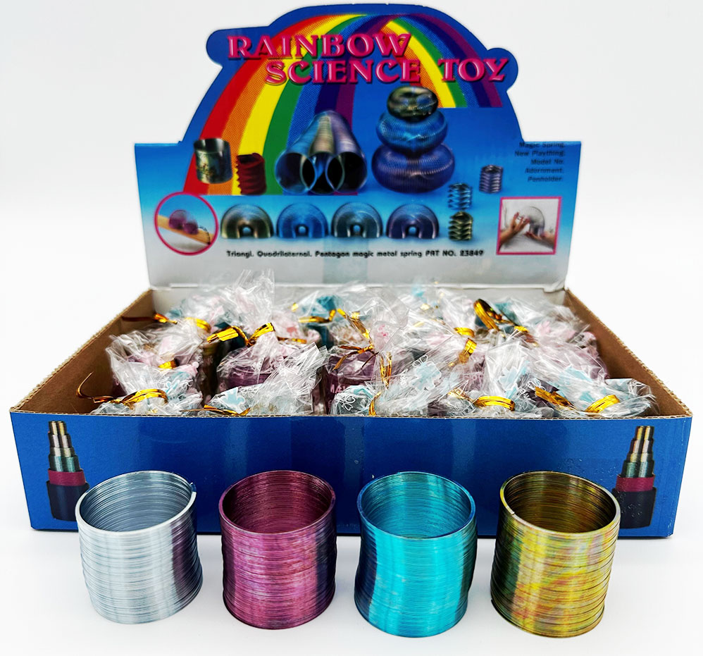 SG006 - Round Metal Spring - Jack in the Box