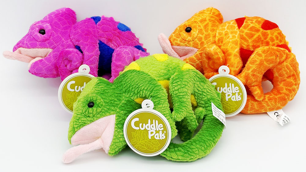SA011 - Cuddle Buddies Chameleon - Jack in the Box