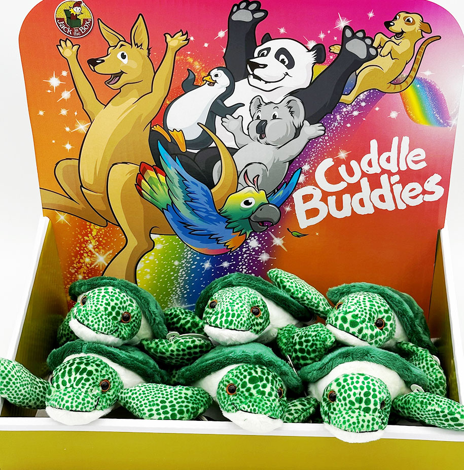 SA042 – Cuddle Buddies Sea Turtle – Jack in the Box