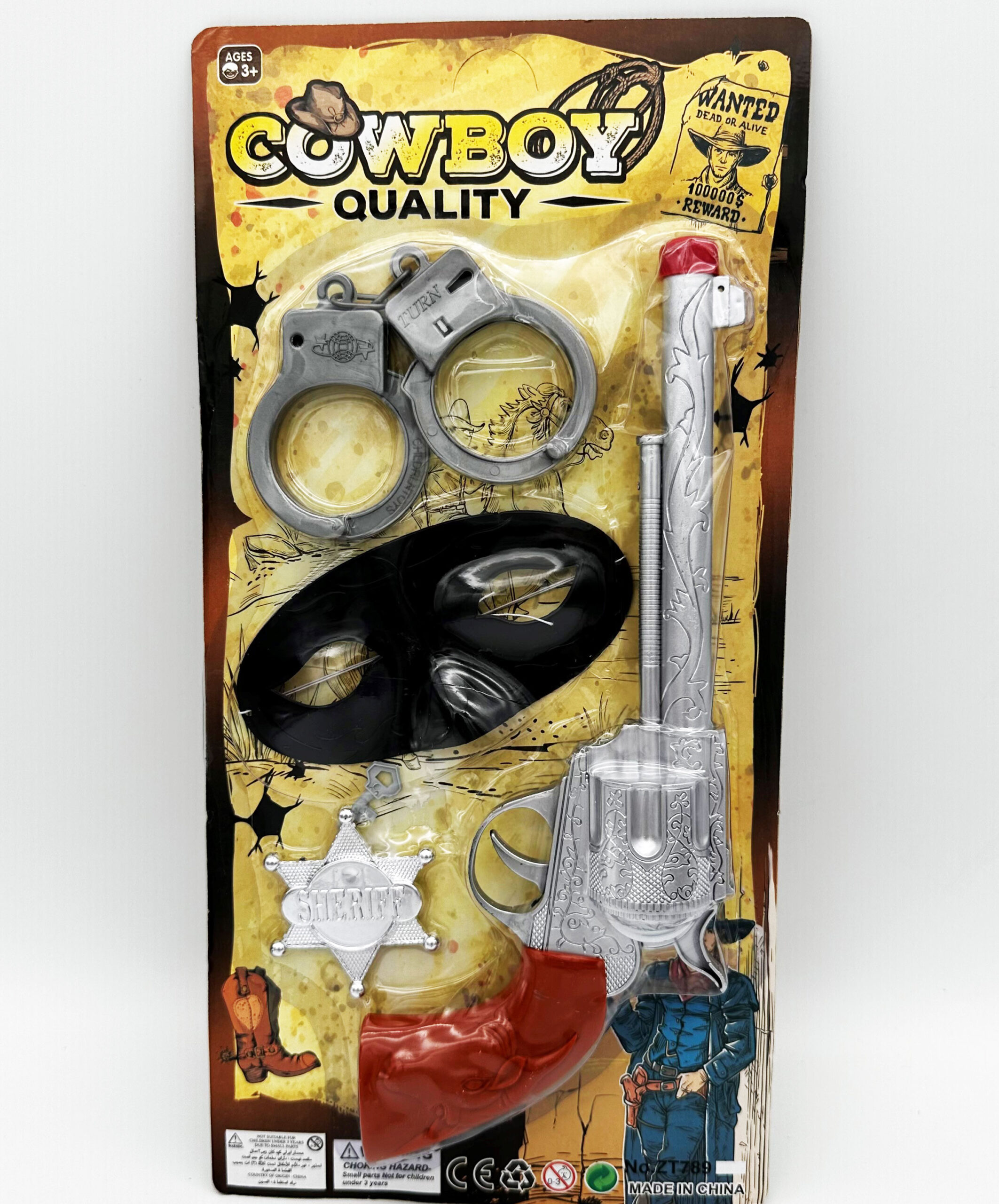 NV2296 – Wild West Cowboy Set – Jack in the Box