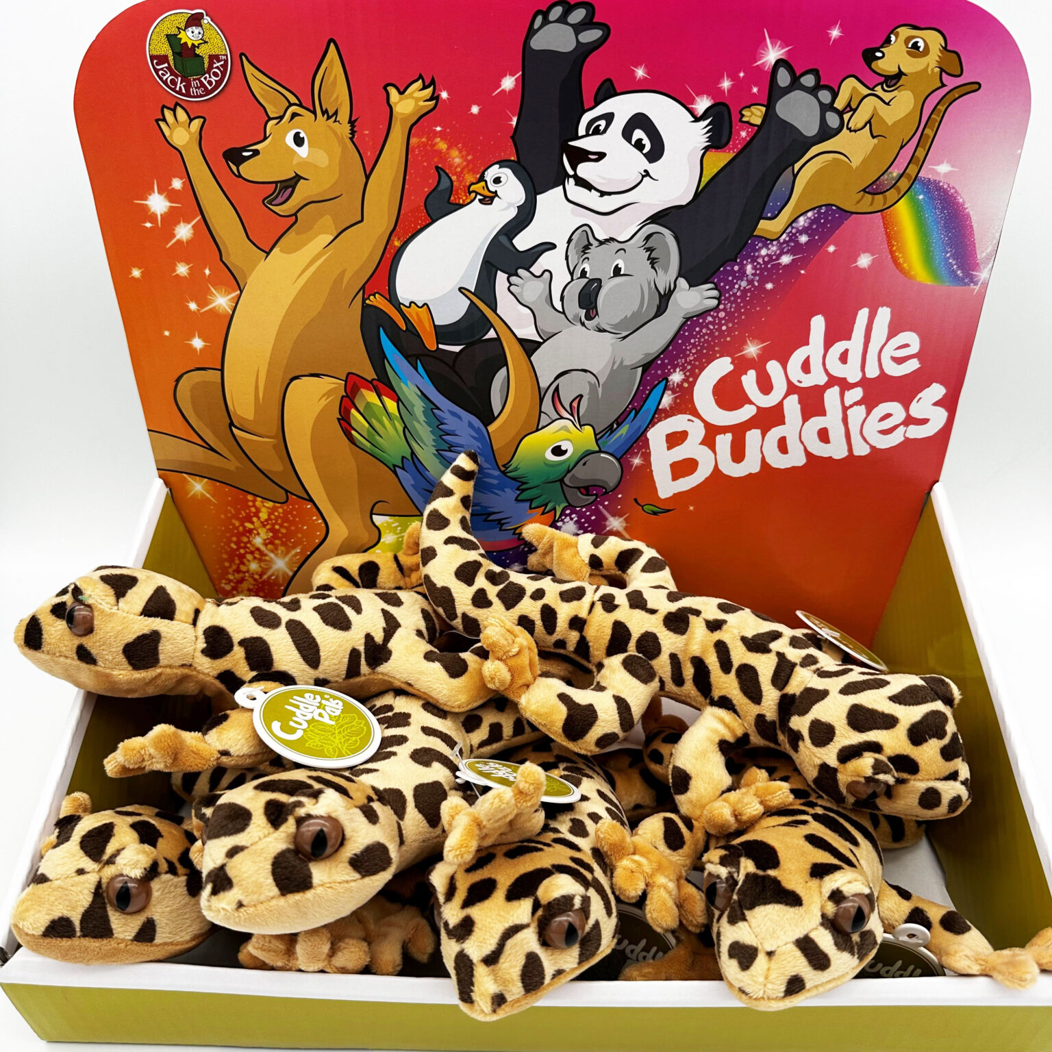 SA096 – Cuddle Buddies Gecko – 27cm – Jack in the Box