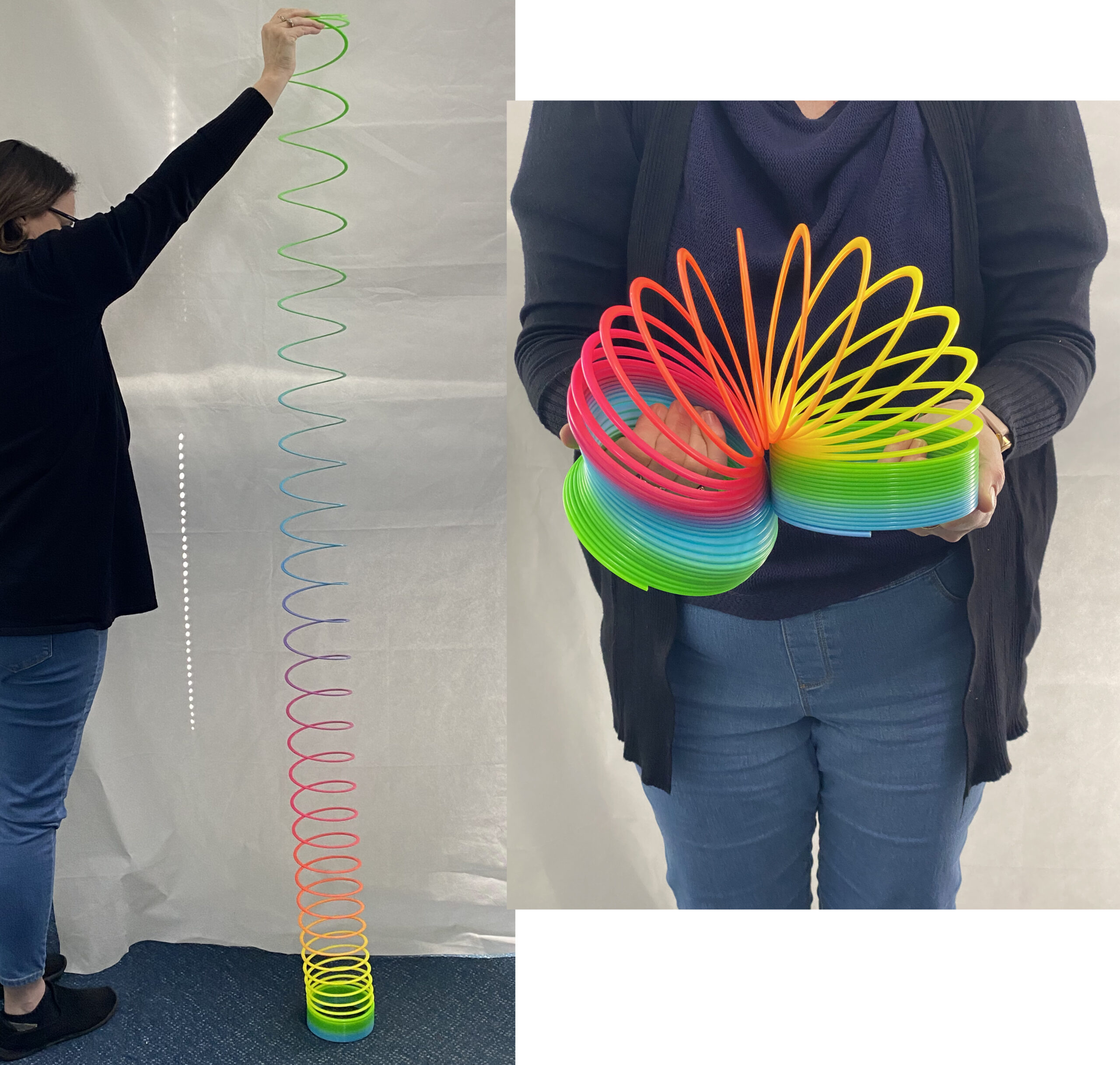 SG072 – Jumbo Rainbow Spring – 13.5cm – Jack in the Box