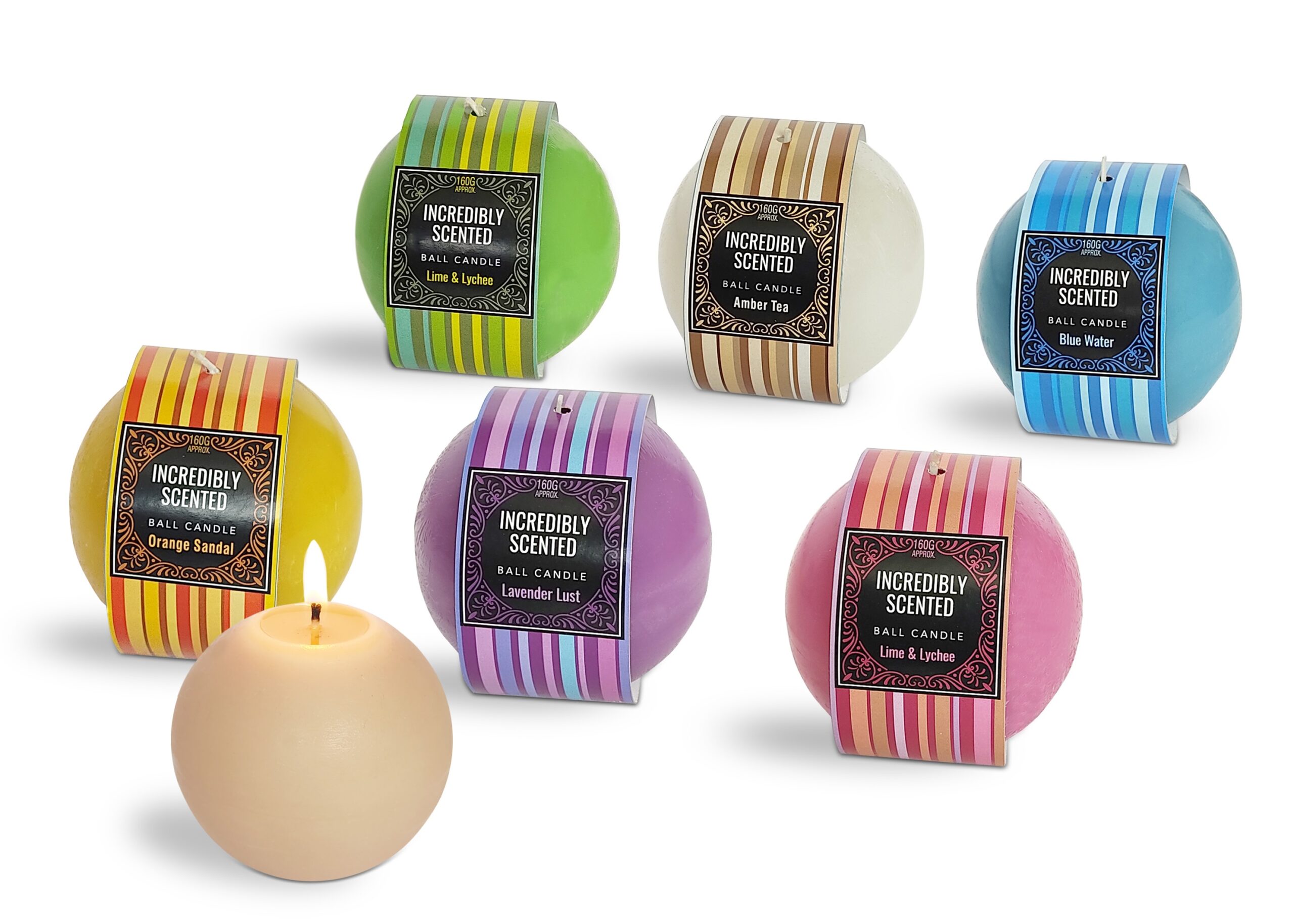 IS084 – Incredibly Scented Scented Ball Candle - Jack in the Box