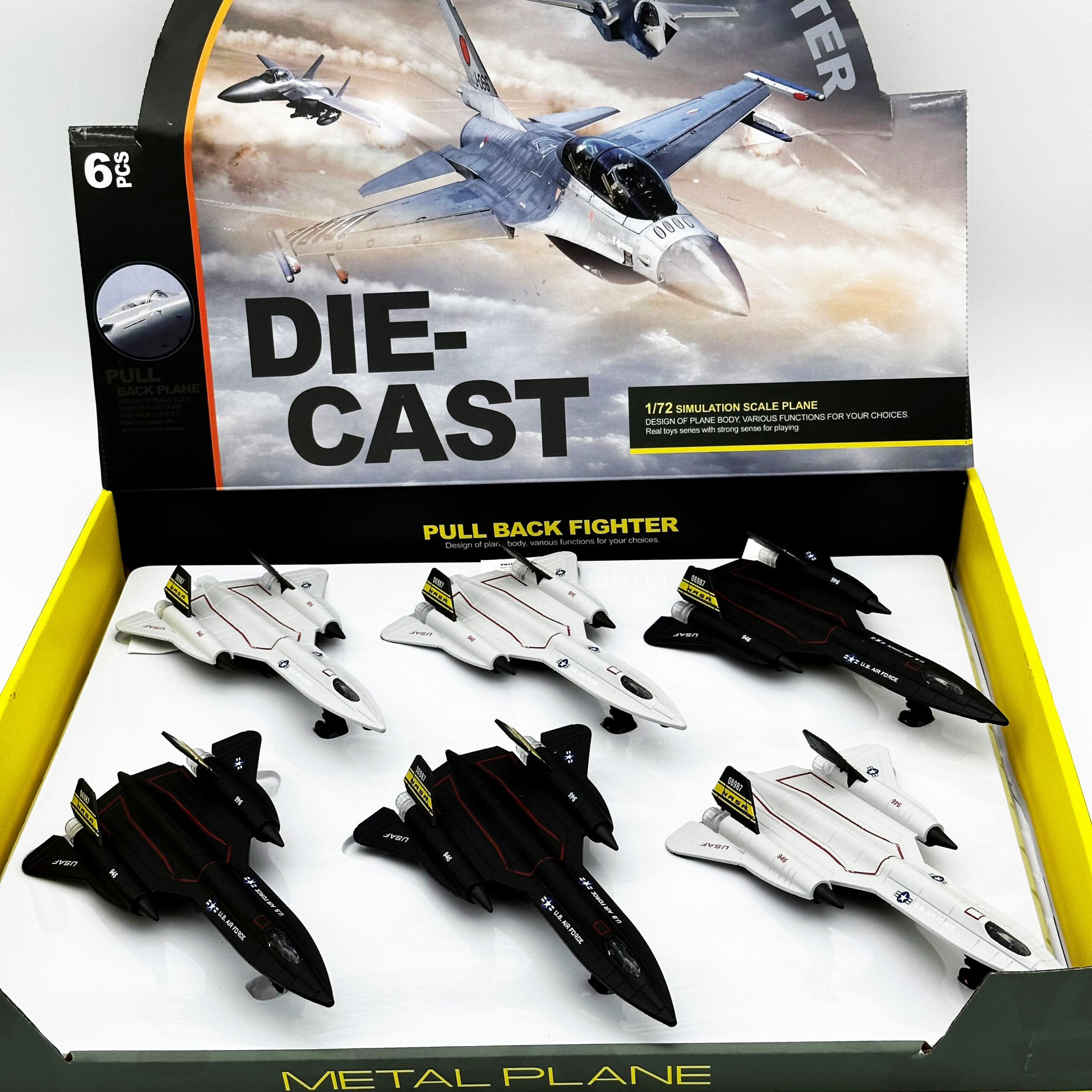 MV528 - Pullback Scout Jet SR71 - Jack in the Box