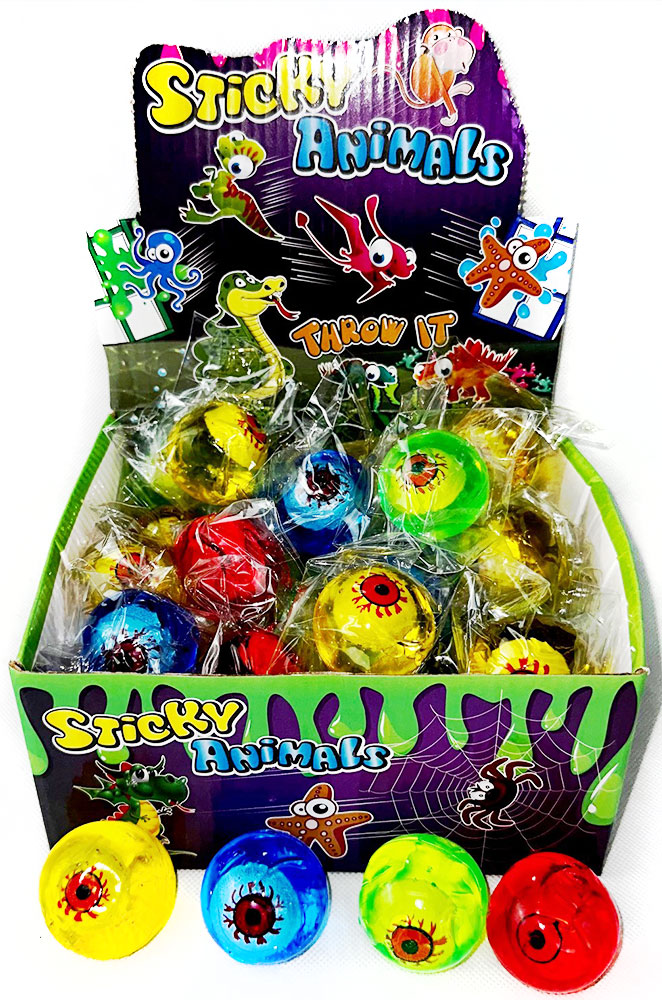 SY219- Sticky Eyeball Asst – 3.5cm – Jack in the Box