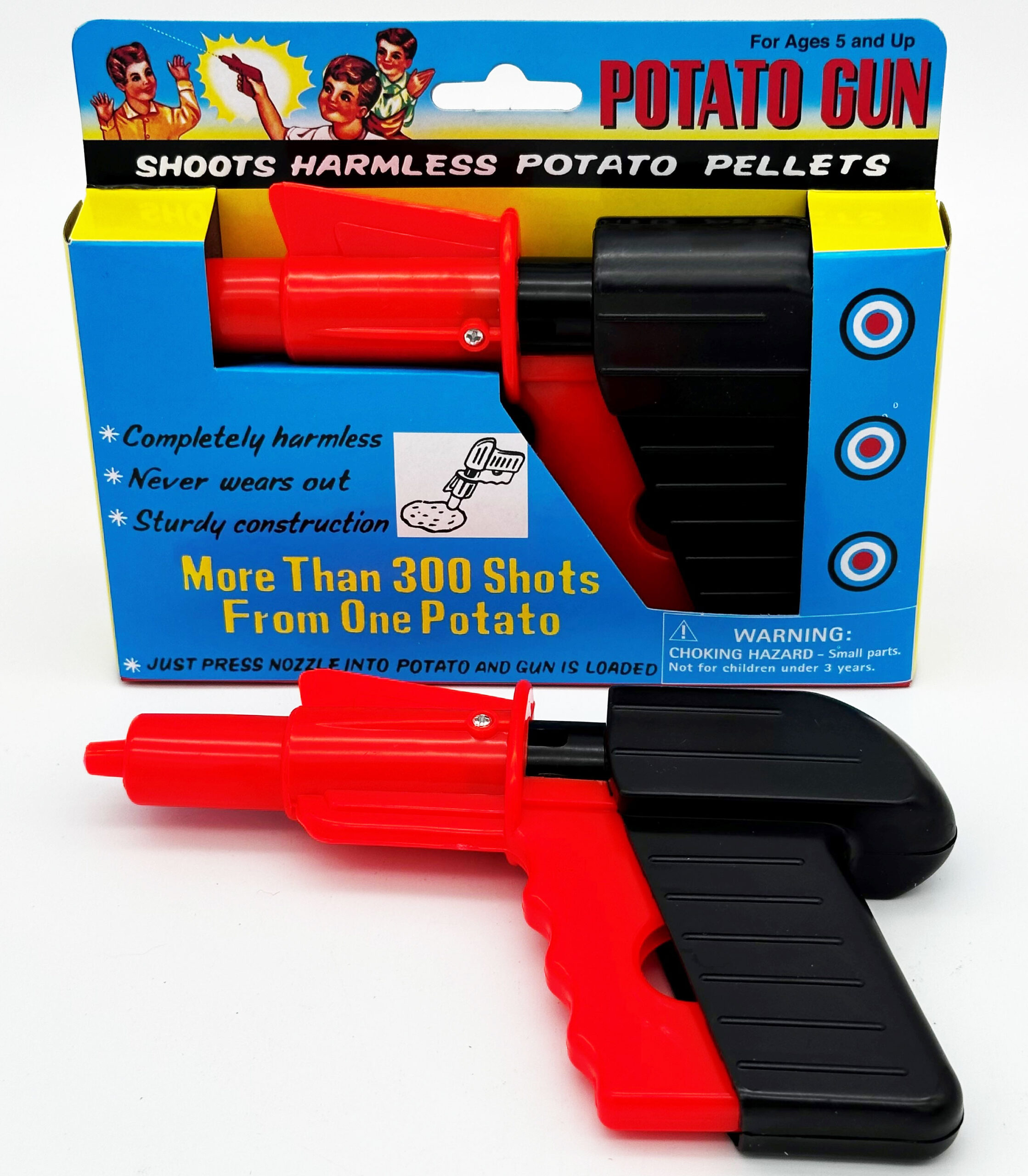 NV2269 – Spud Gun – 16.5cm – Jack in the Box