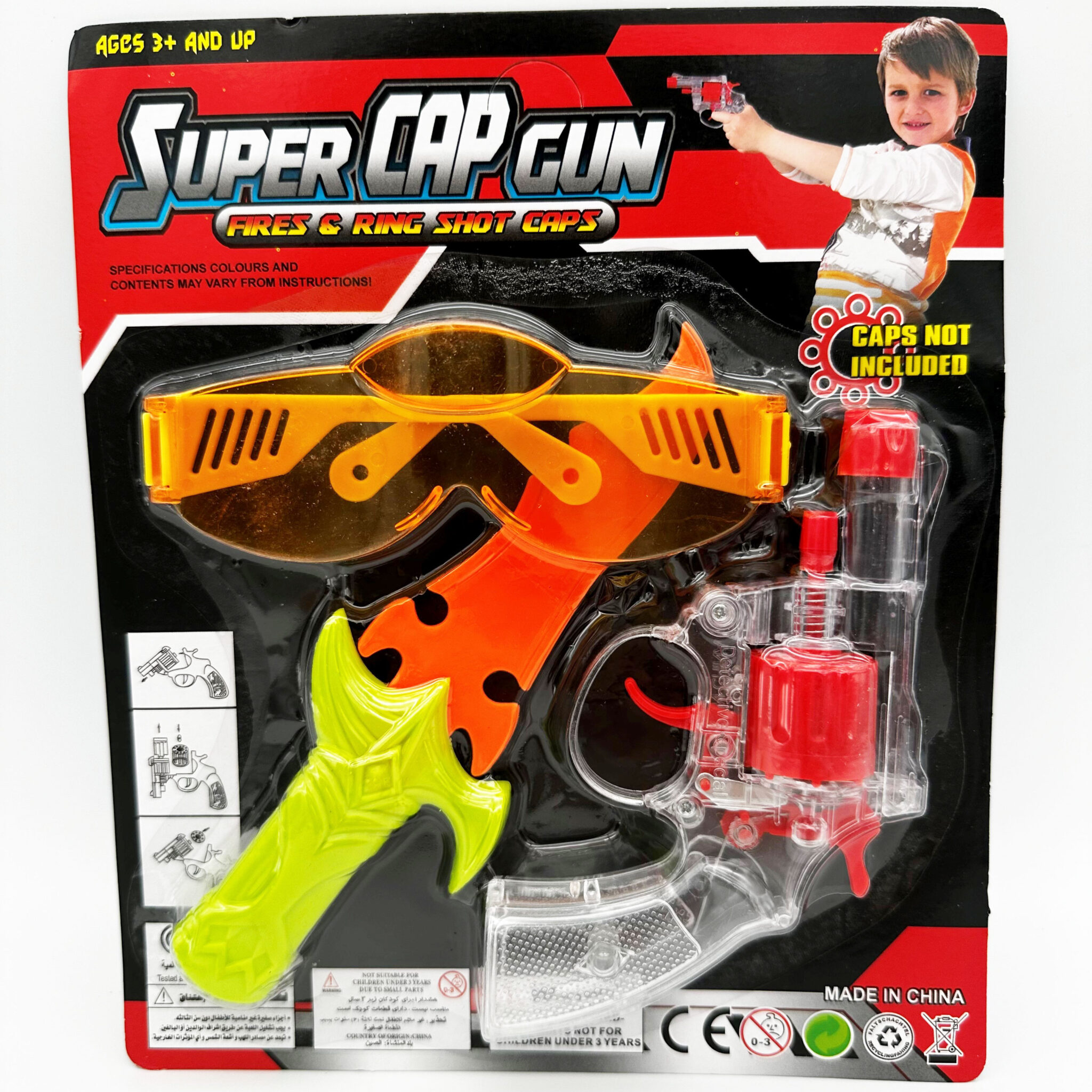 GN001 – Super Cap Gun Set – Jack in the Box