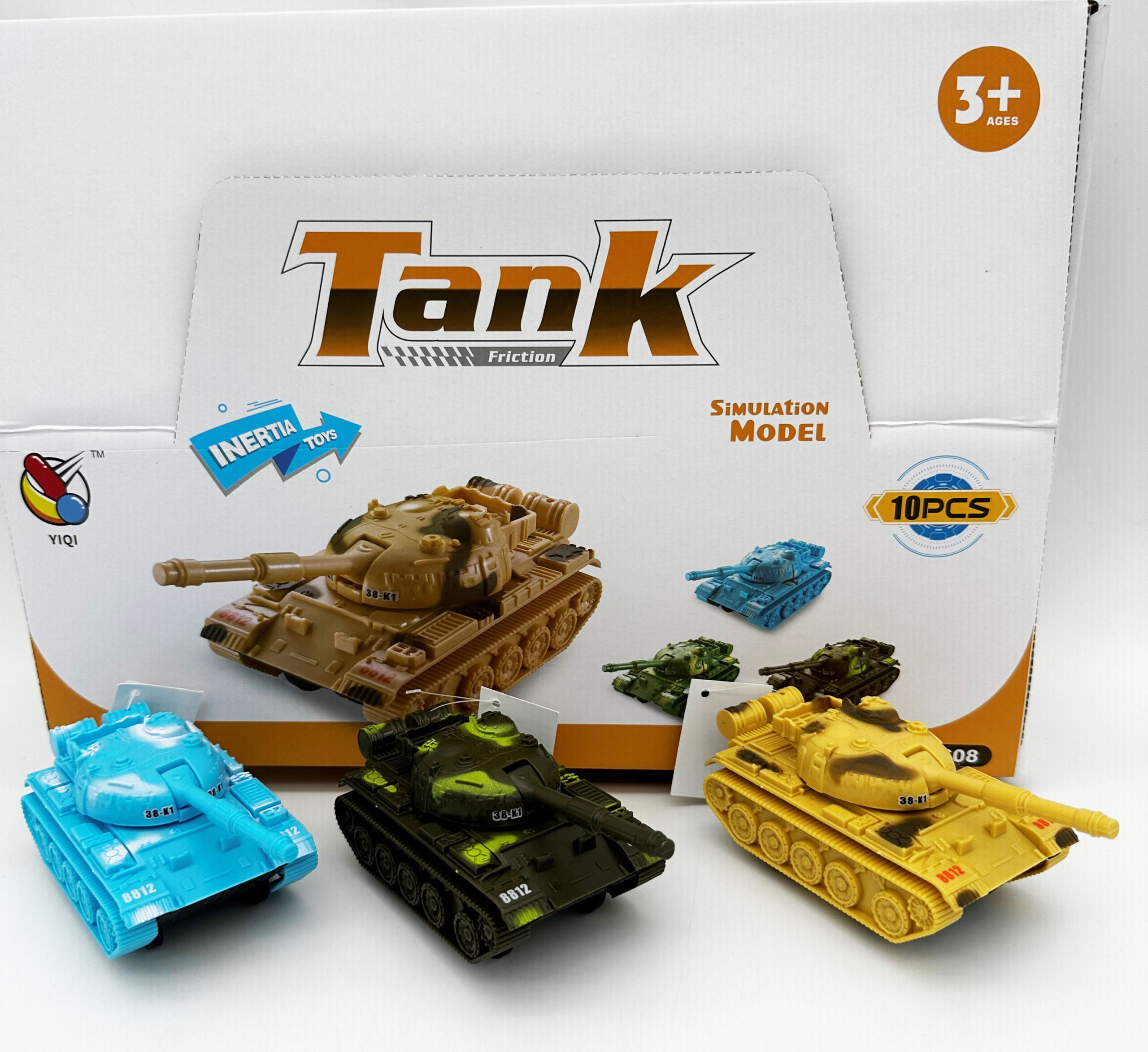 MV560 – Camouflage Tank Friction – 14 cm – Jack in the Box