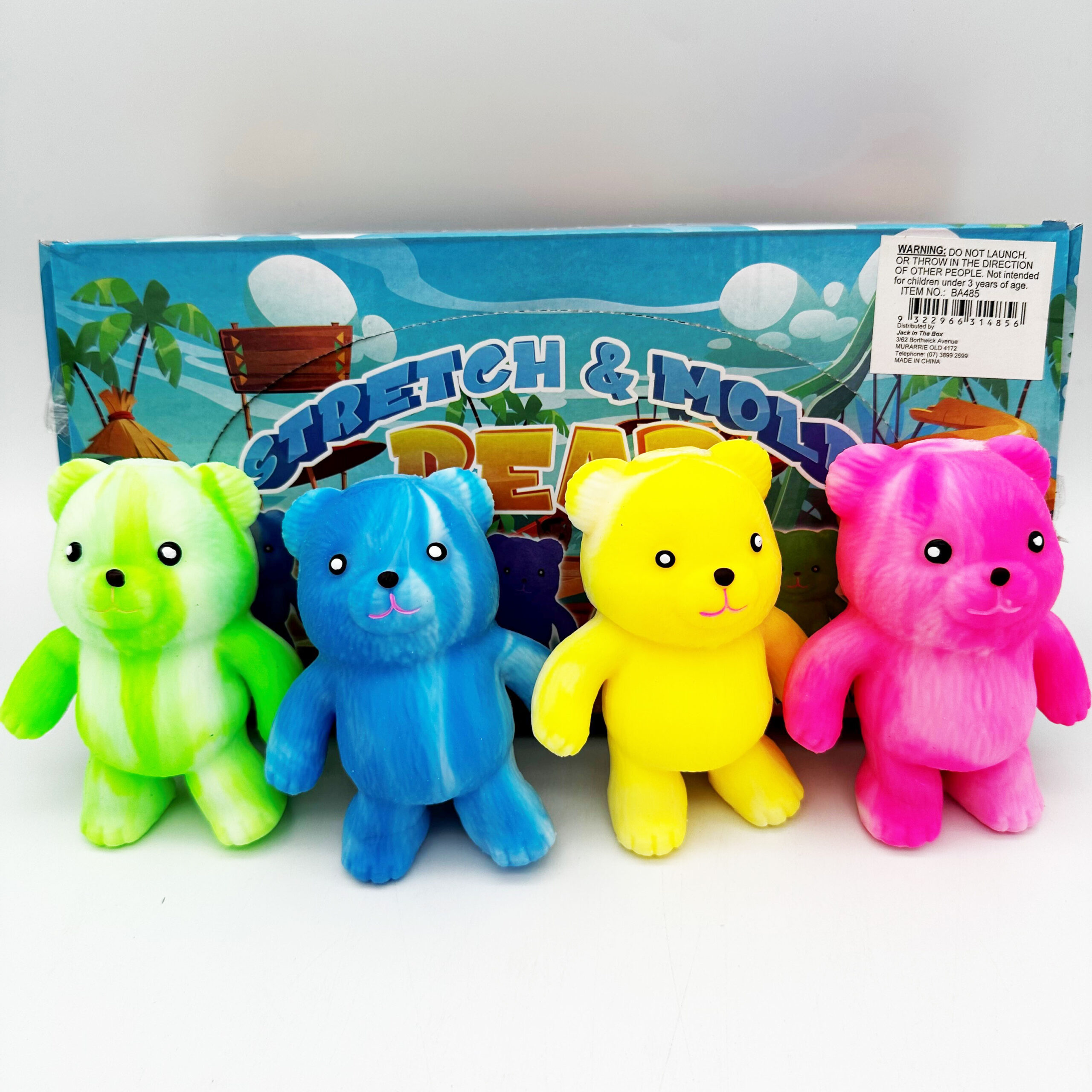 BA485 – Squeeze Bear -12.5cm – Jack in the Box