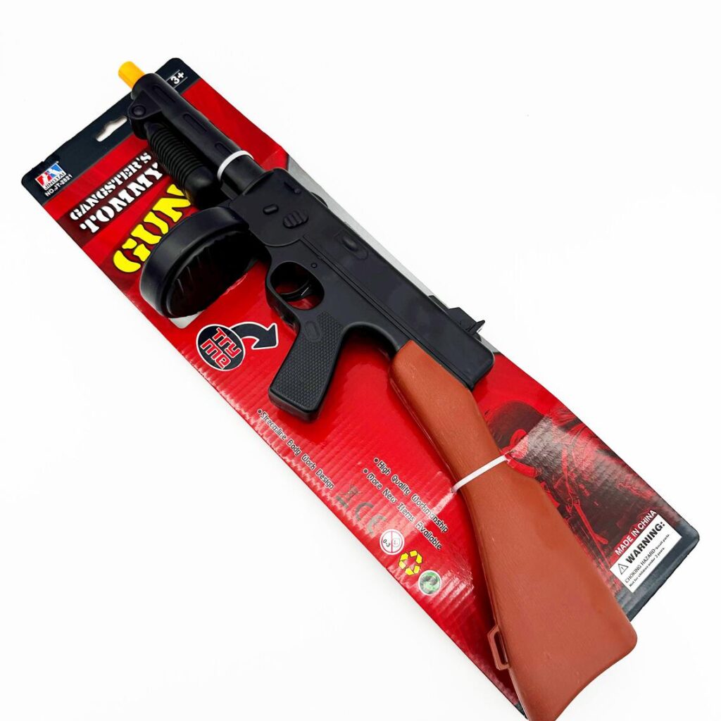 GN004 – Gangsters Tommy Machine Gun – 50cm – Jack in the Box